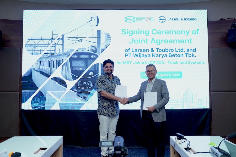 WIKA Beton Gandeng Larsen & Toubro Limited Kerjakan Trackwork dan ...